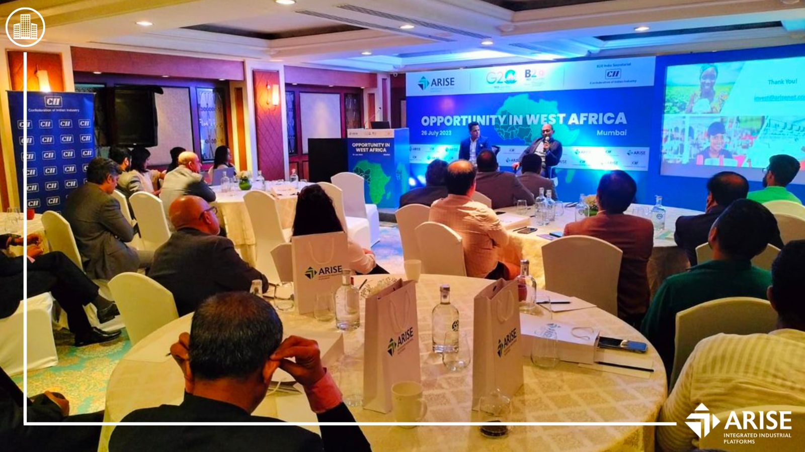 Arise IIP conducts series of roadshows in India